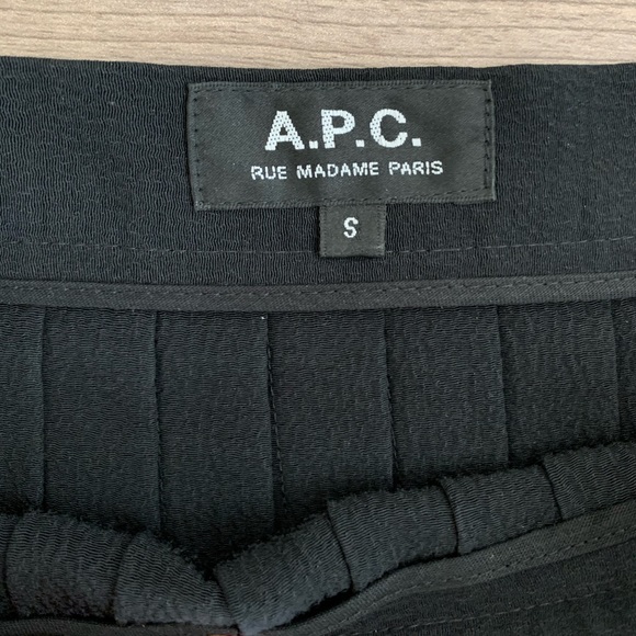 A.P.C. | Skirts | Apc Pleated Skirt | Poshmark